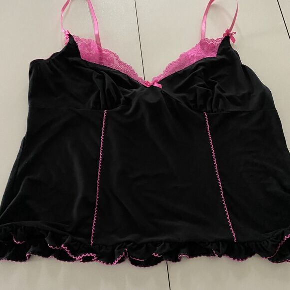 Studio Donatella | Tops | Studio Donatella Y2k Black Sweetheart ...